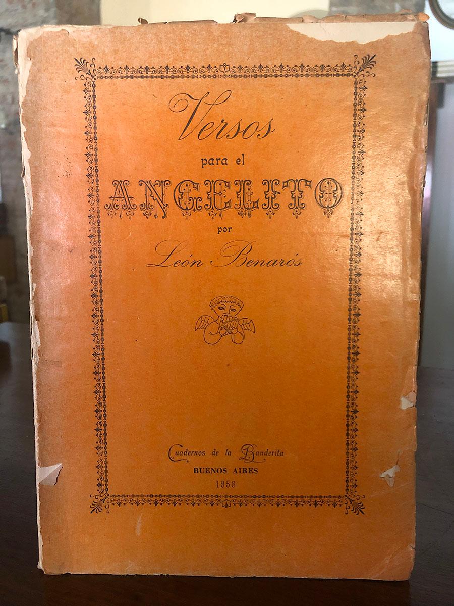 Versos para el angelito. - Libro antiguo - Librería Antonio Bosch
