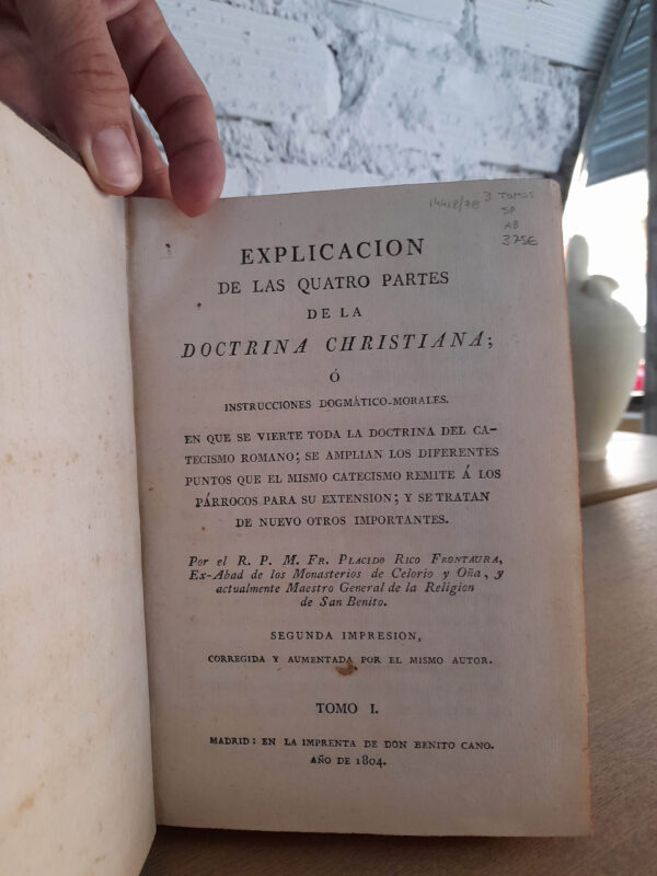 Explicación de las Quatro Partes de la Doctrina Christiana. O ...