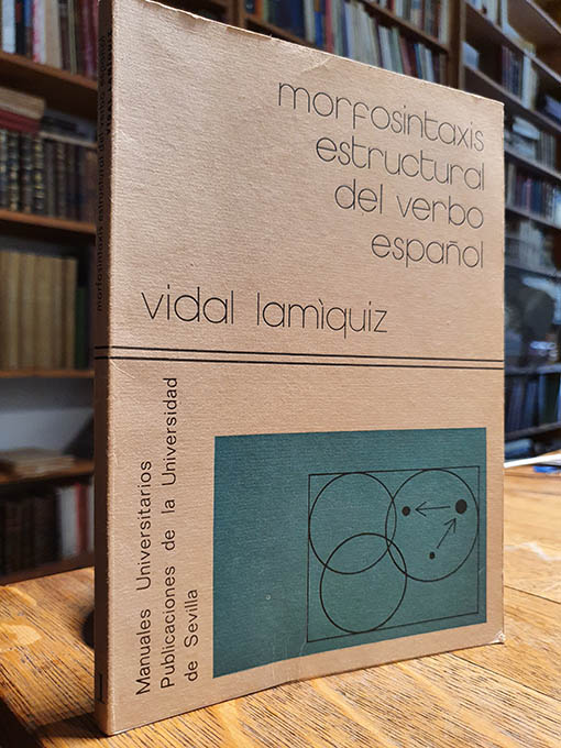 Morfosintaxis estructural del verbo español. - Libro antiguo - Librería ...